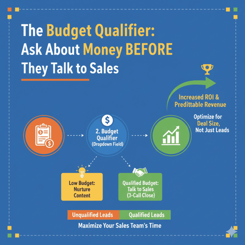 The Budget Qualifier: Ask About Money Before They Talk to Sales
